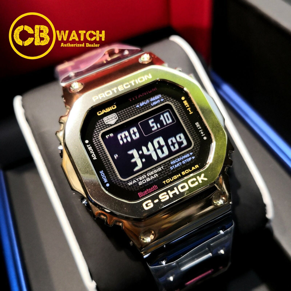 CASIO G-Shock Full Metal Titanium Alloy Watch GMW-B5000TR-9 Made Japan ...