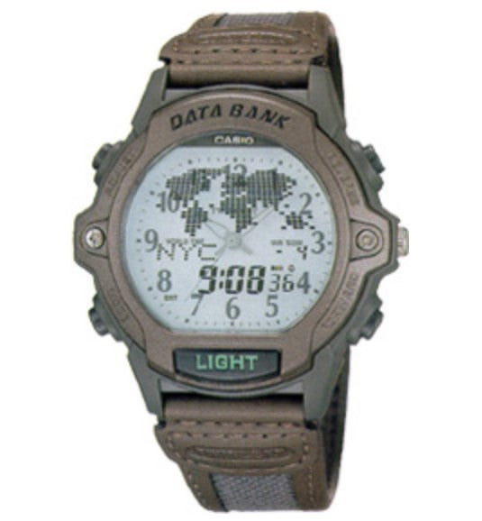 Casio Digital AB-50W-7EV Data Bank – CB WATCHES