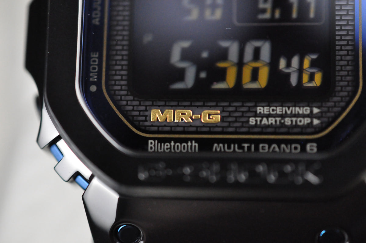 CASIO G-Shock MR-G Series MRG-B5000BA-1 Super Titanium Solar Blue Ink ...